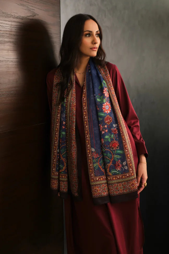 Rania Scarf - Blue – Manto USA