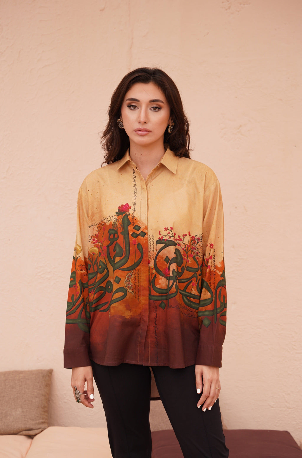 Noor (Light Of Grace) Shirt - Shades of Sunset – Manto USA