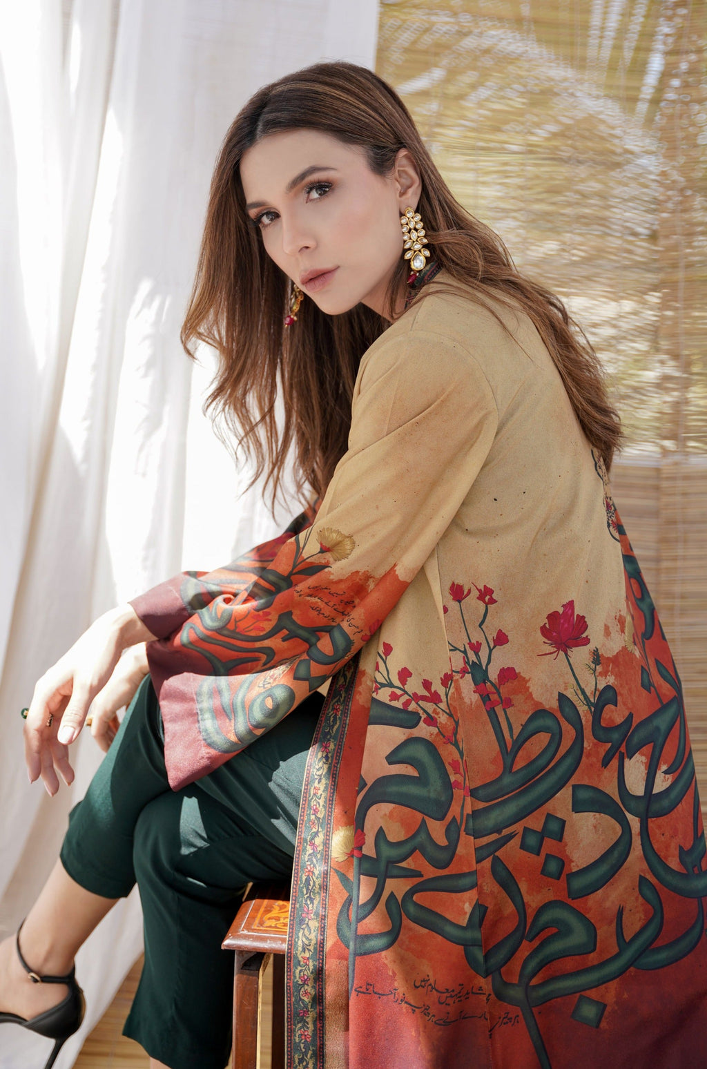 Noor (Light Of Grace) Shrug - Shades of Sunset – Manto USA