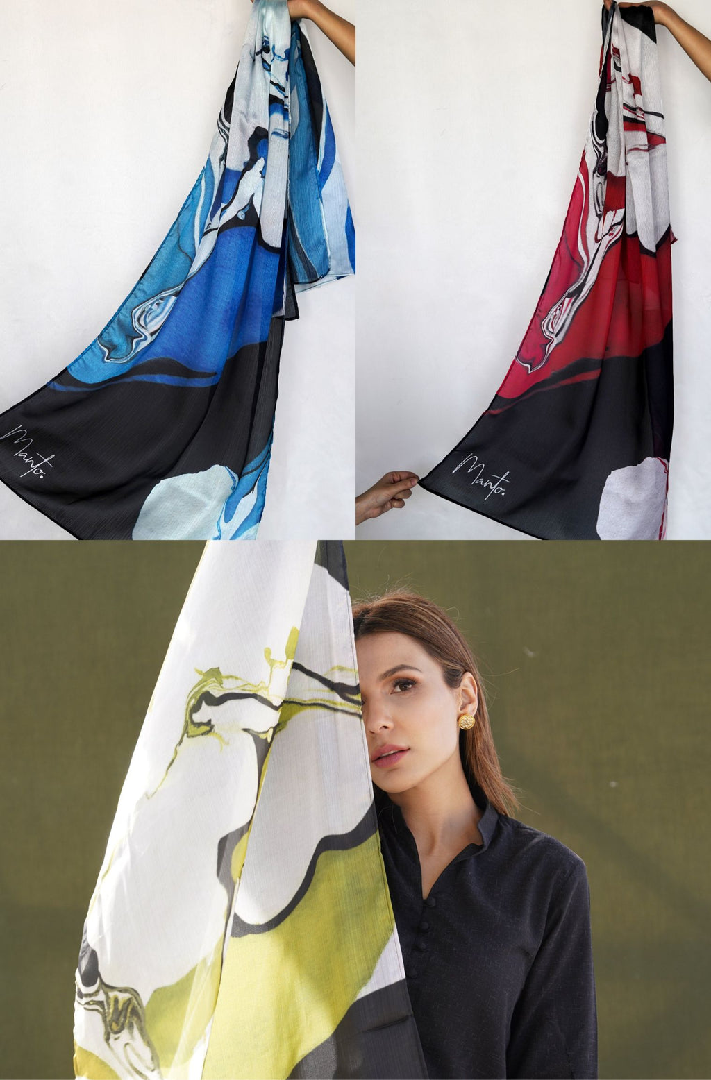 Qudrat Scarf - Pack of 3 – Manto USA